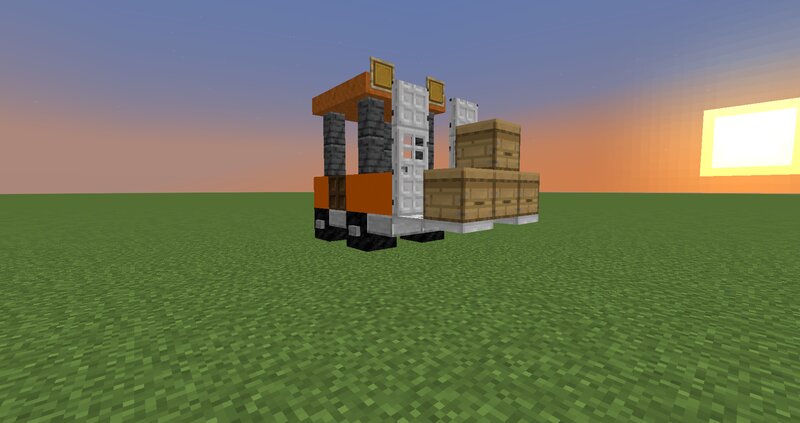 Forklift Minecraft Map