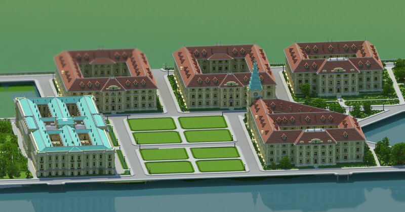 Custom University build! Minecraft Map