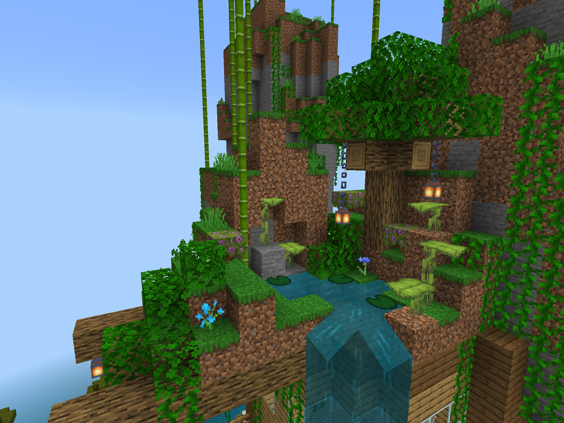 | Build - Cliff House | Minecraft Map