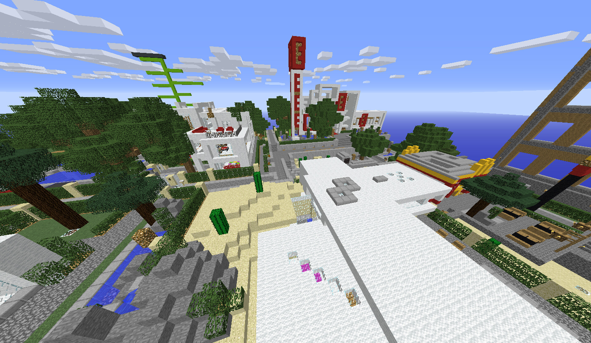 scp city Minecraft Map