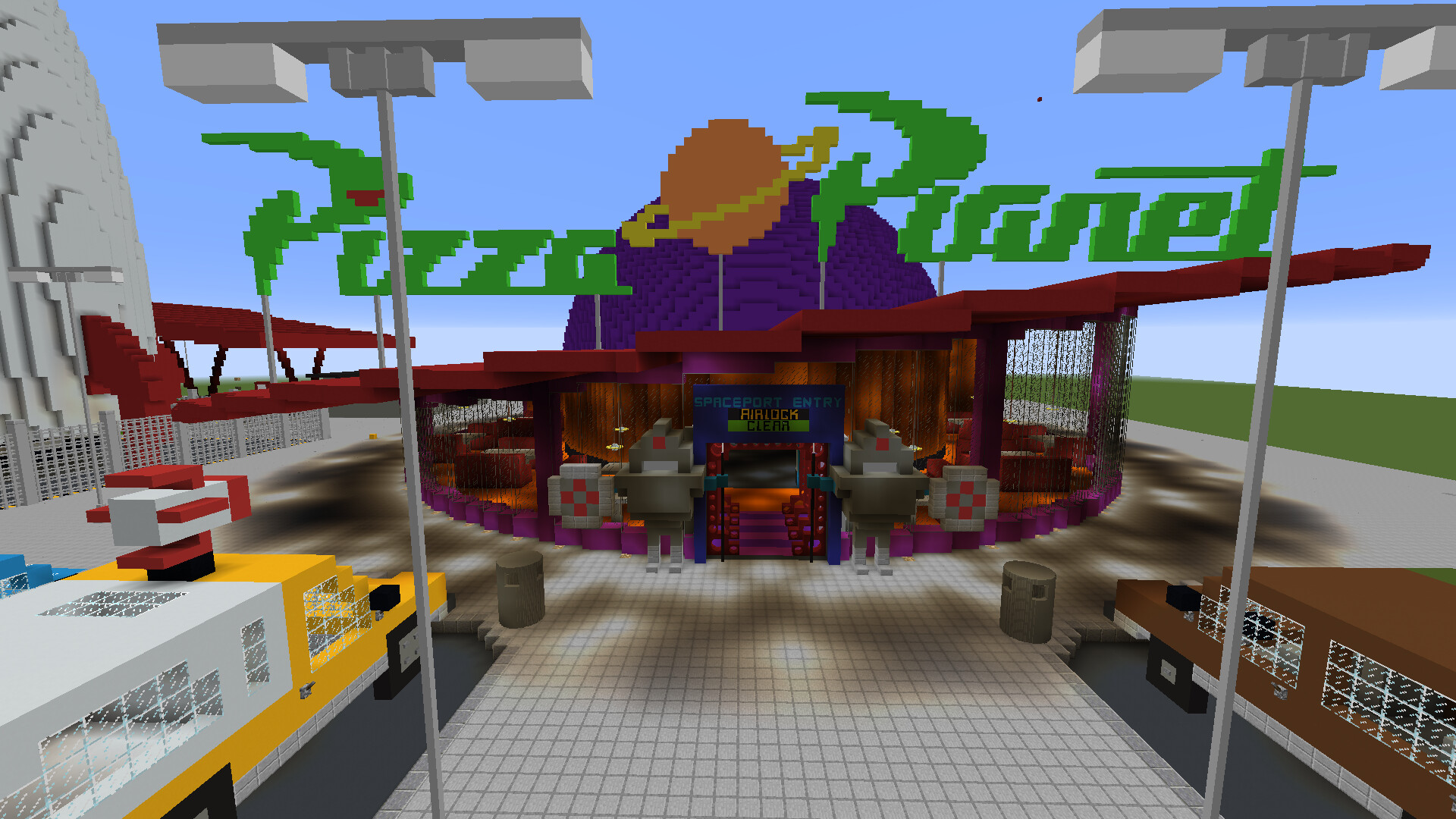 Pizza Planet (from Toy Story) Minecraft Map