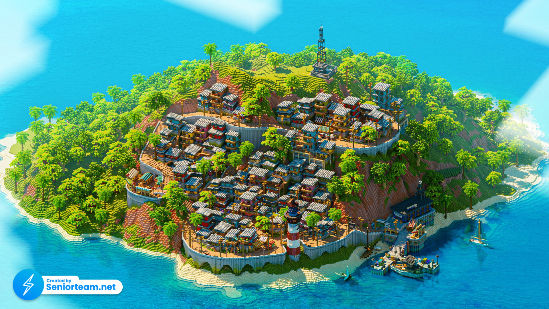 Summer Island Minecraft Map