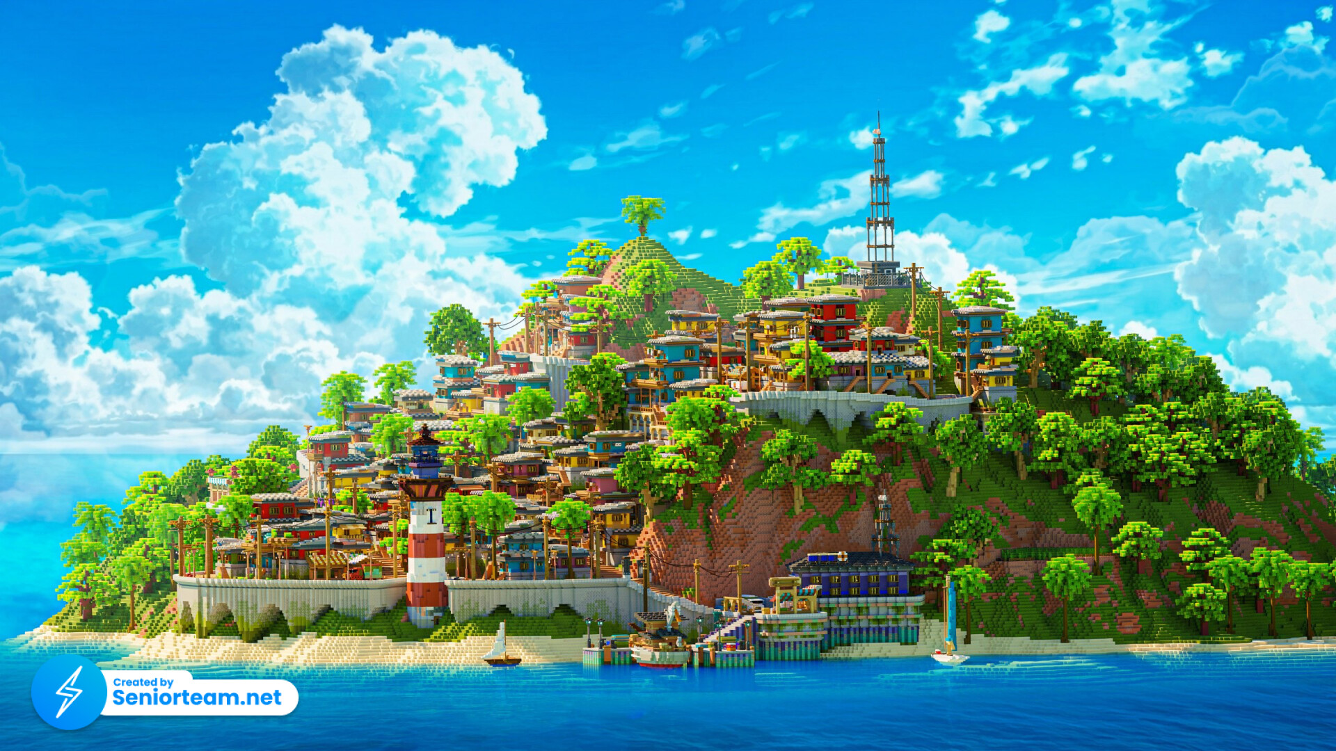 Summer Island Minecraft Map