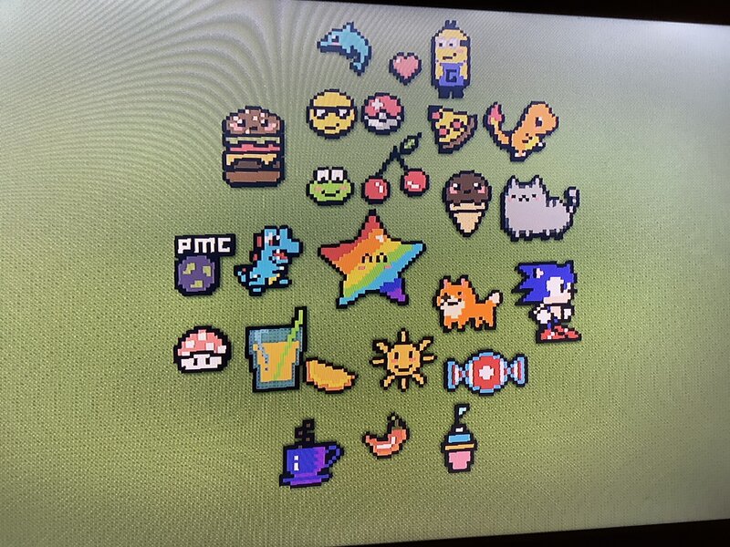 Pixel Art PS3 downloadable map Minecraft Map