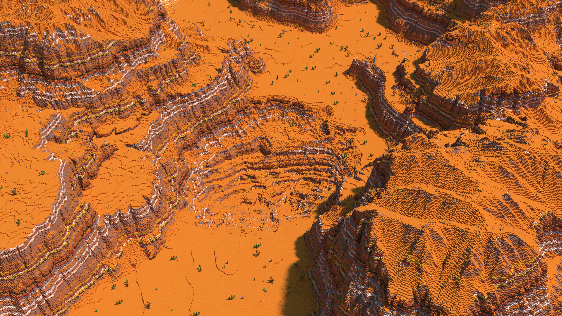 Universal map for building Minecraft Map