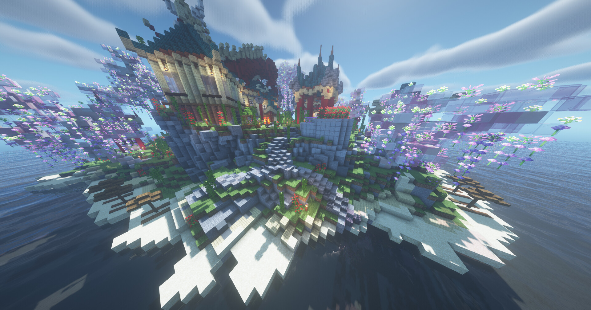 ⭐ EXCLUSIVE ⭐ Dragon House - AliensBuilds 🐉 Minecraft Map