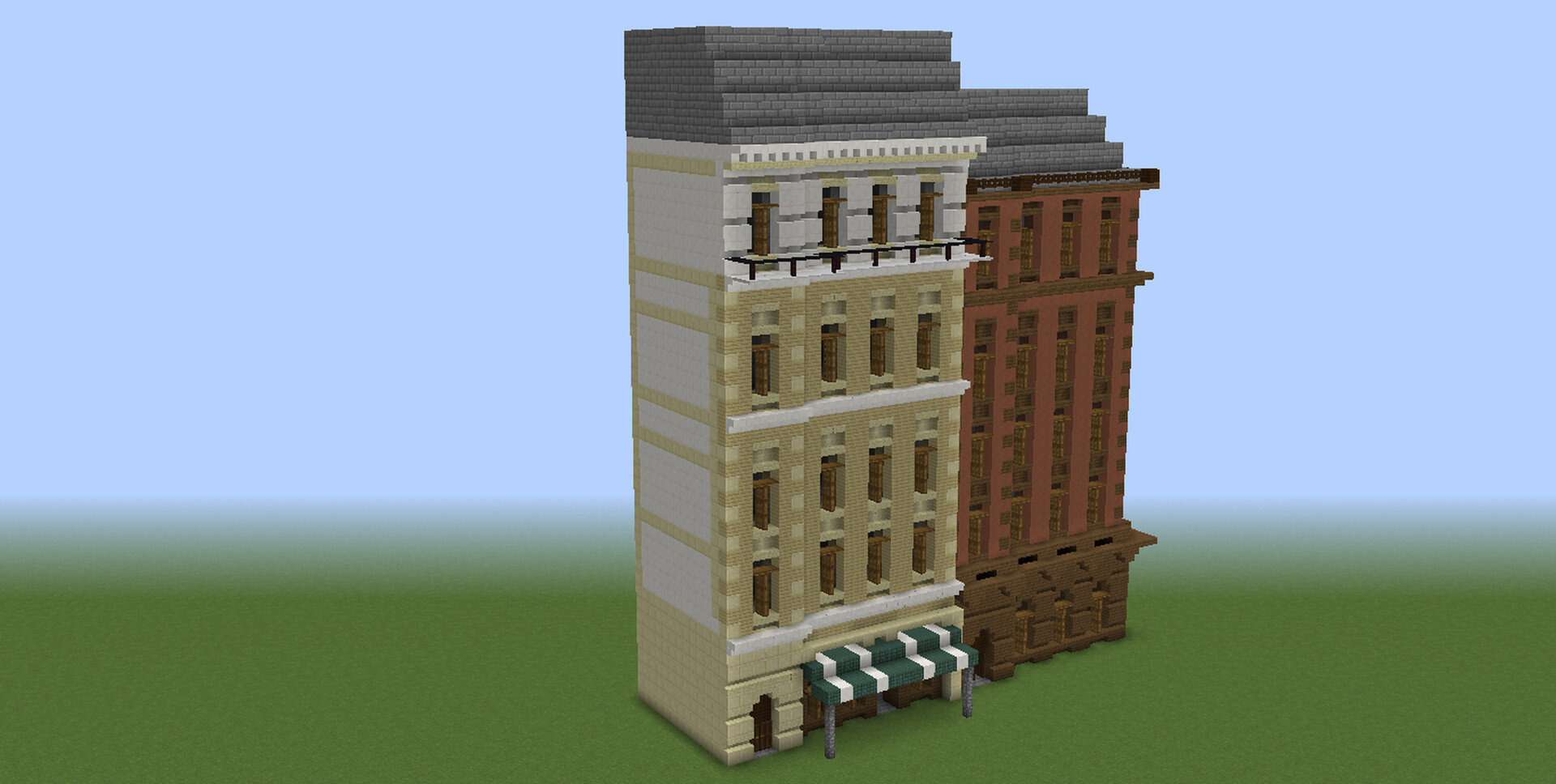 Townhouse & Shop Minecraft Map