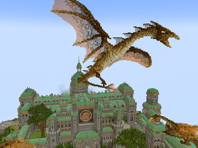 Towny Spawn Map II Minecraft Map