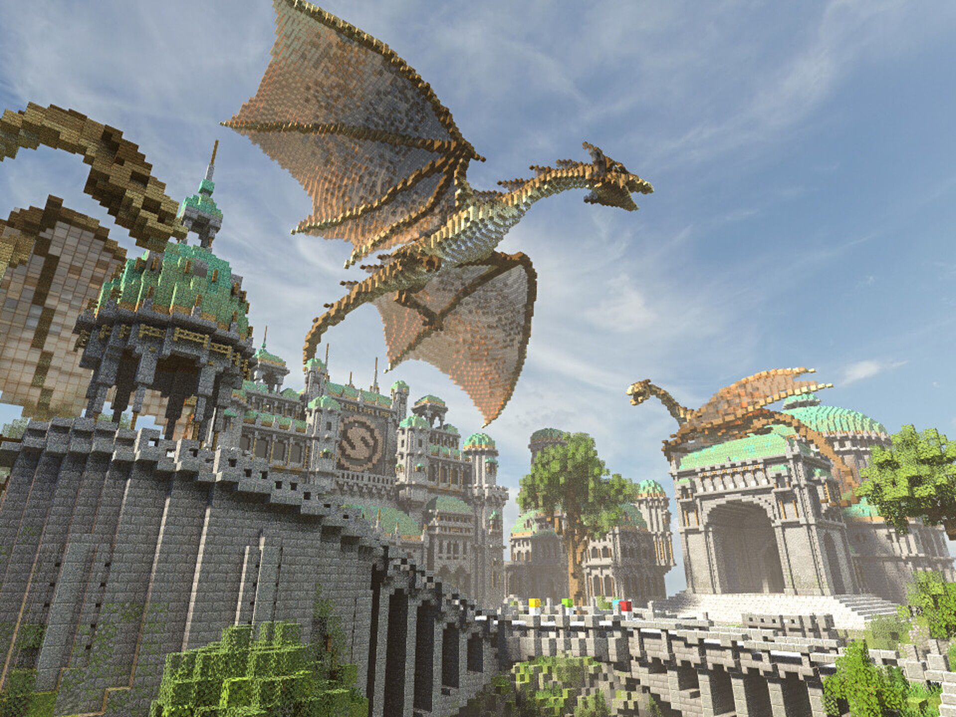 Towny Spawn Map II Minecraft Map