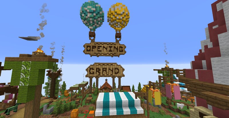 Festival decoration. Minecraft Map