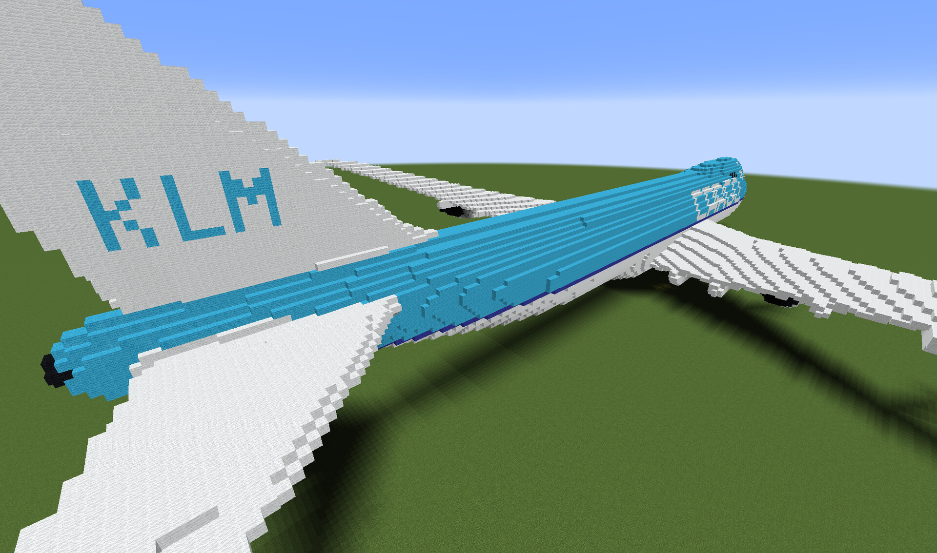 KLM CARGO - Boeing 747-4 Minecraft Map