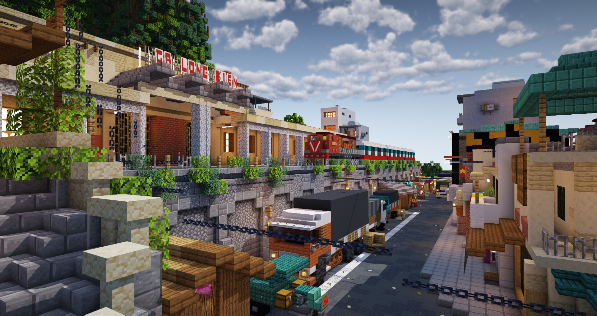 Long Bien Station, Hanoi, Vietnam Minecraft Map