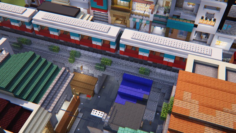Long Bien Station, Hanoi, Vietnam Minecraft Map