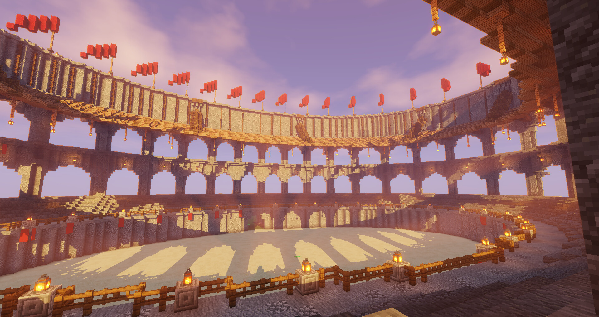 RealSurvival - Helios' city Amphitheatre Minecraft Map