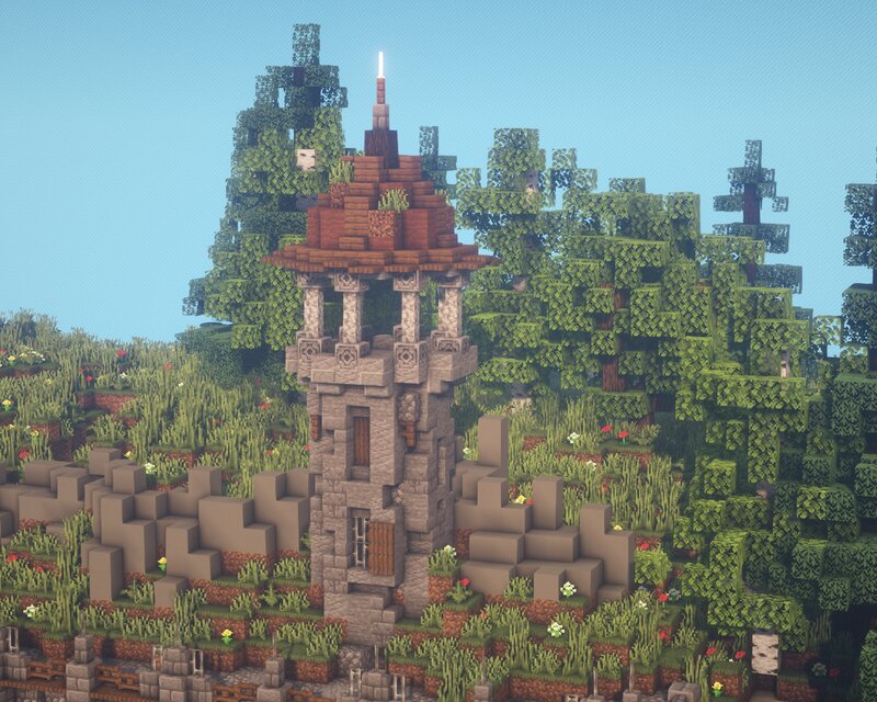 MInecraf Tower Minecraft Map