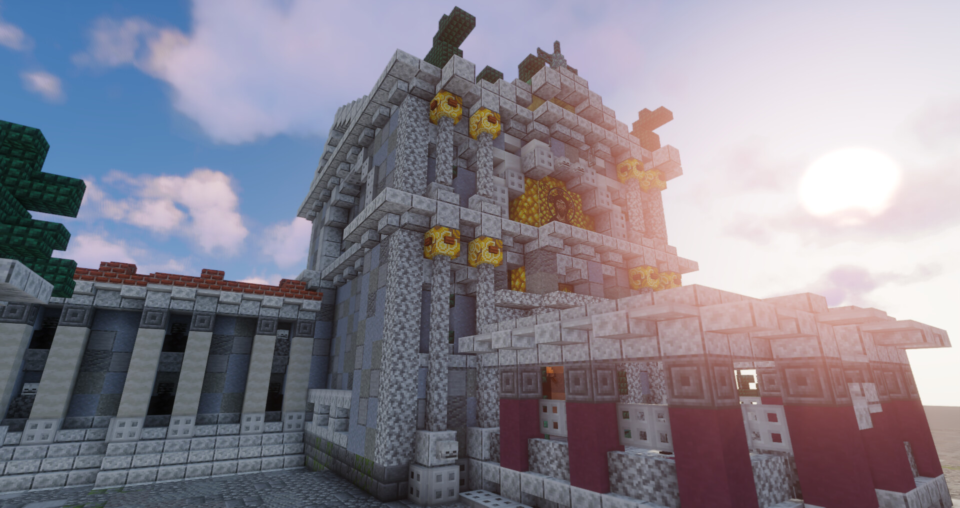 Chalke Gate - Great Palace of Constantinople Minecraft Map