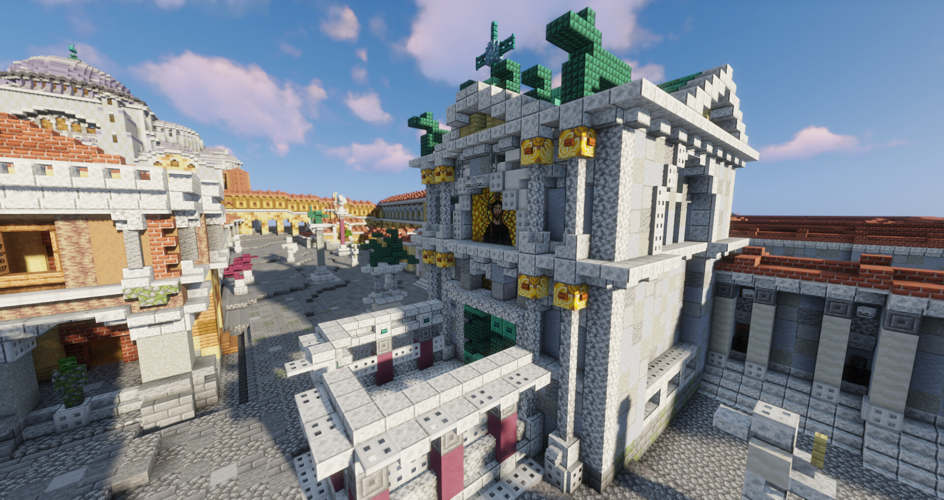 Chalke Gate - Great Palace of Constantinople Minecraft Map