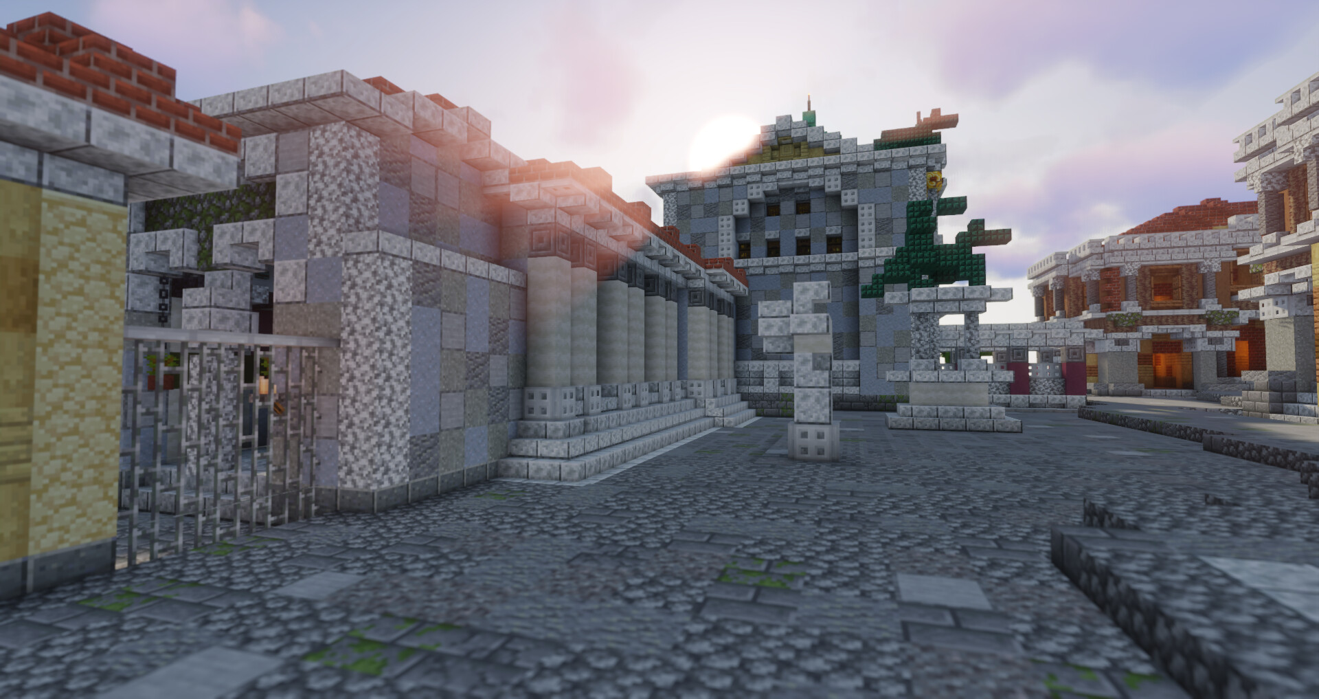 Chalke Gate - Great Palace of Constantinople Minecraft Map