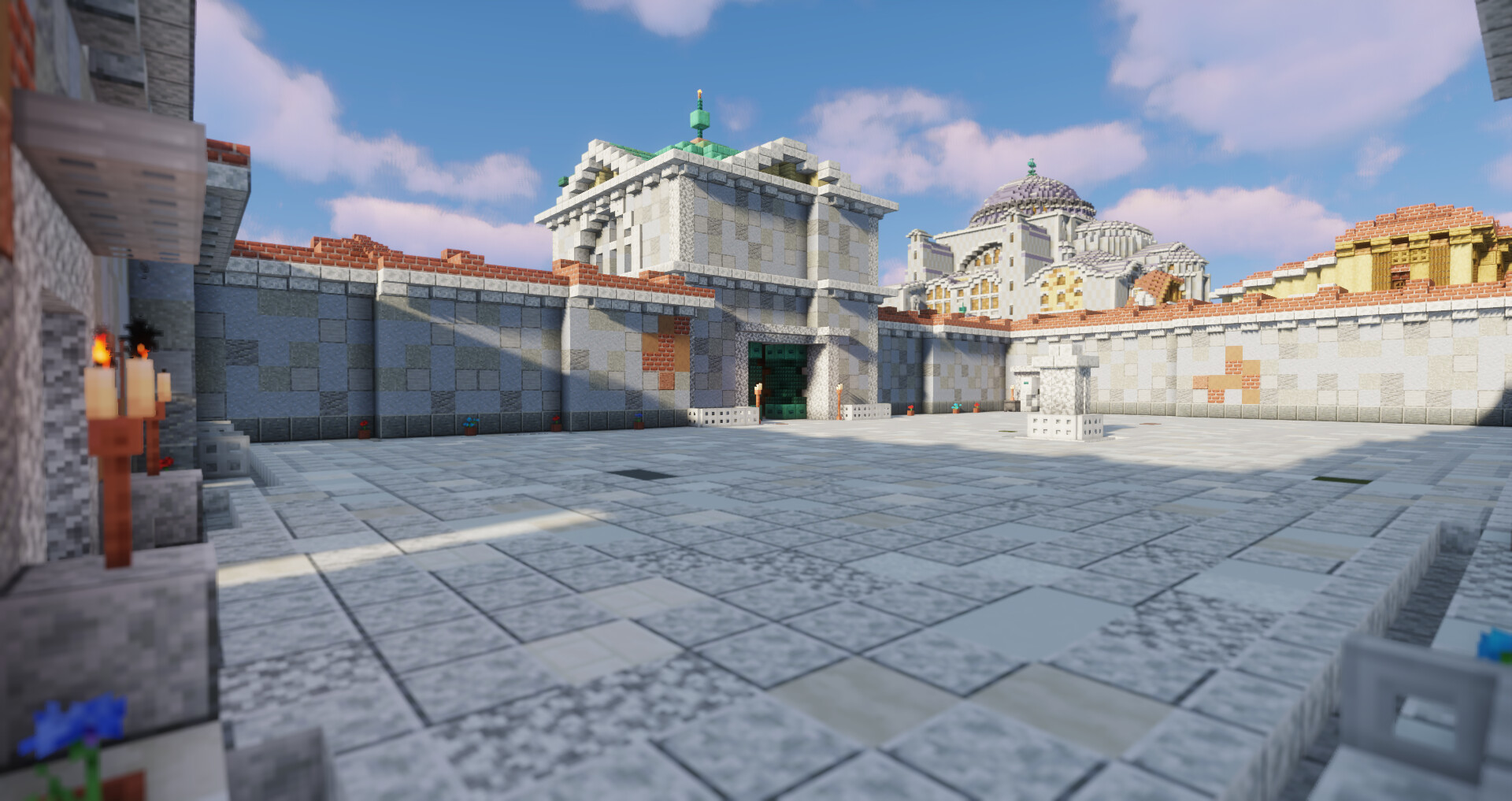 Chalke Gate - Great Palace of Constantinople Minecraft Map