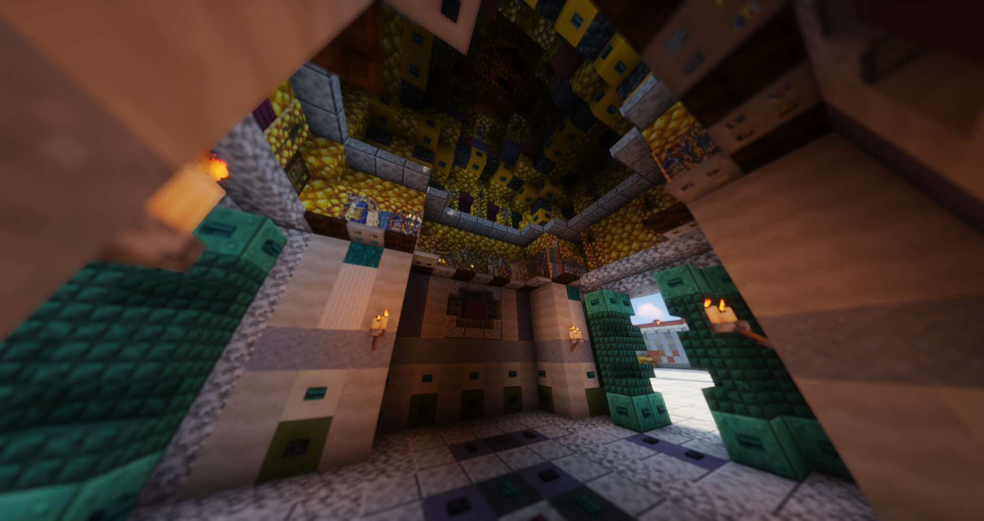 Chalke Gate - Great Palace of Constantinople Minecraft Map