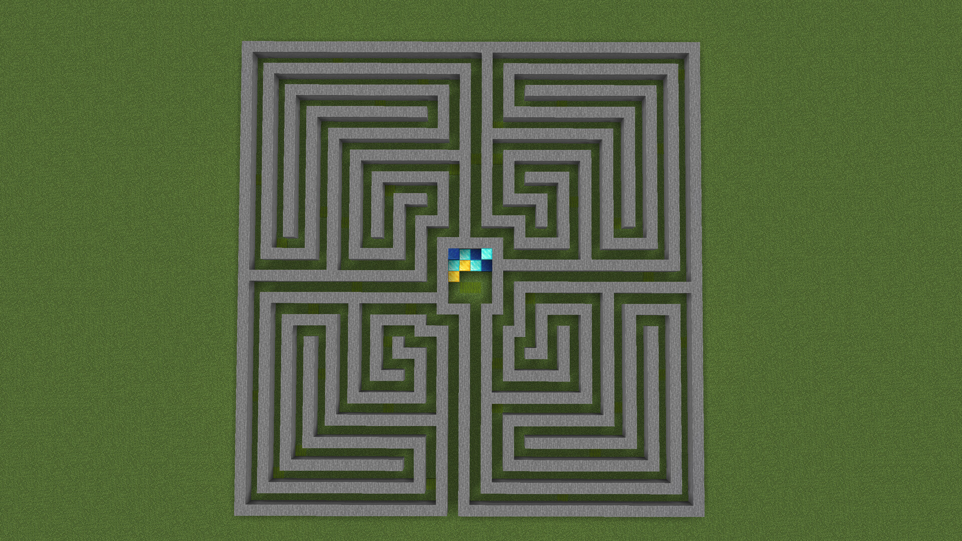 4 Labyrinths Minecraft Map