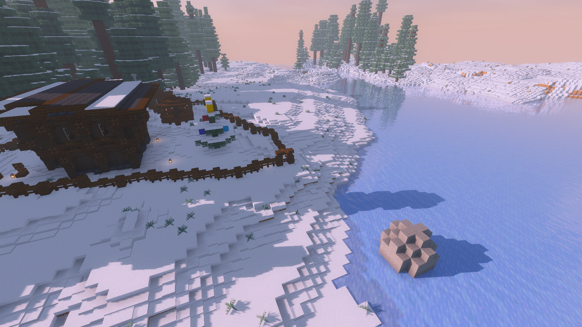 House in taiga Minecraft Map