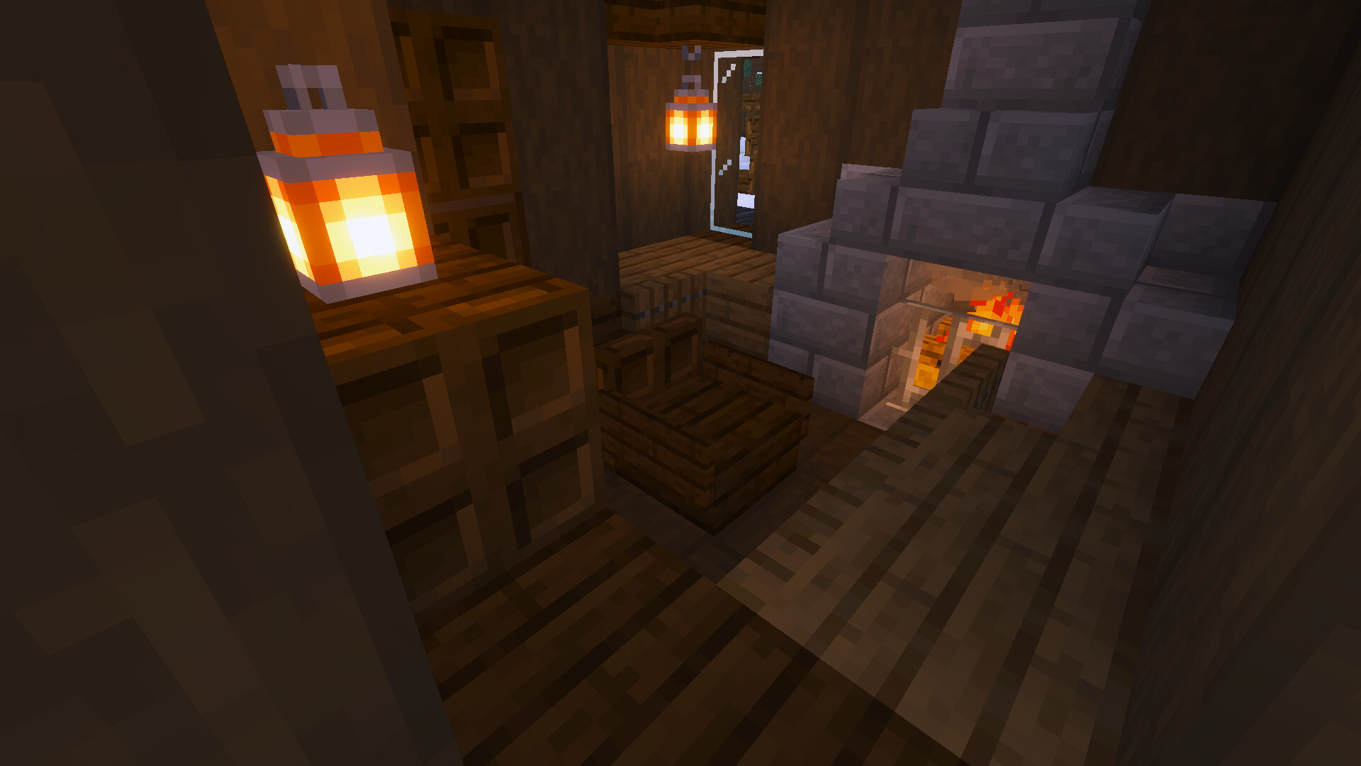 House in taiga Minecraft Map