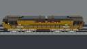 Minecraft Union Pacific GE U50 Diesel Locomotive Minecraft Map