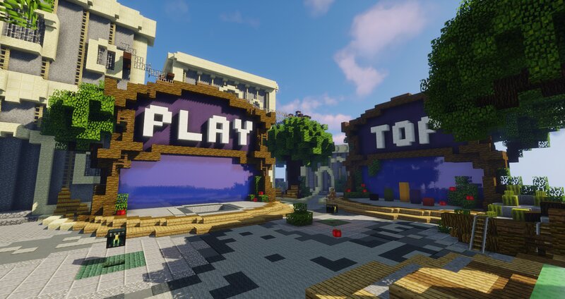 ☄️ BLUE MINIGAMES LOBBY 1.8+ Minecraft Map