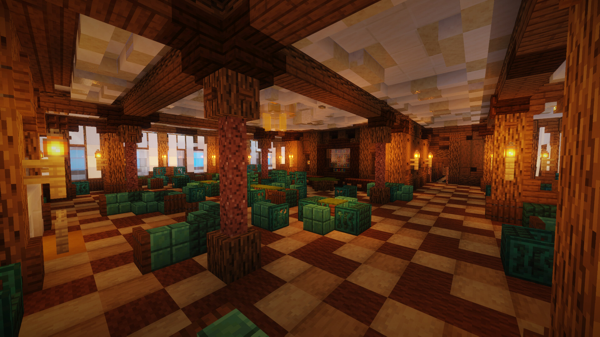 RMS Titanic 1.8:1 Scale Minecraft Map