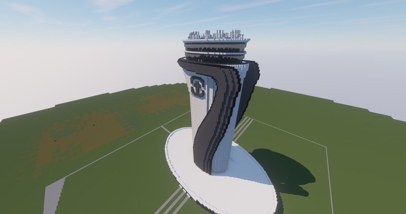 YSL Anka İnternational Airport Tower Minecraft Map