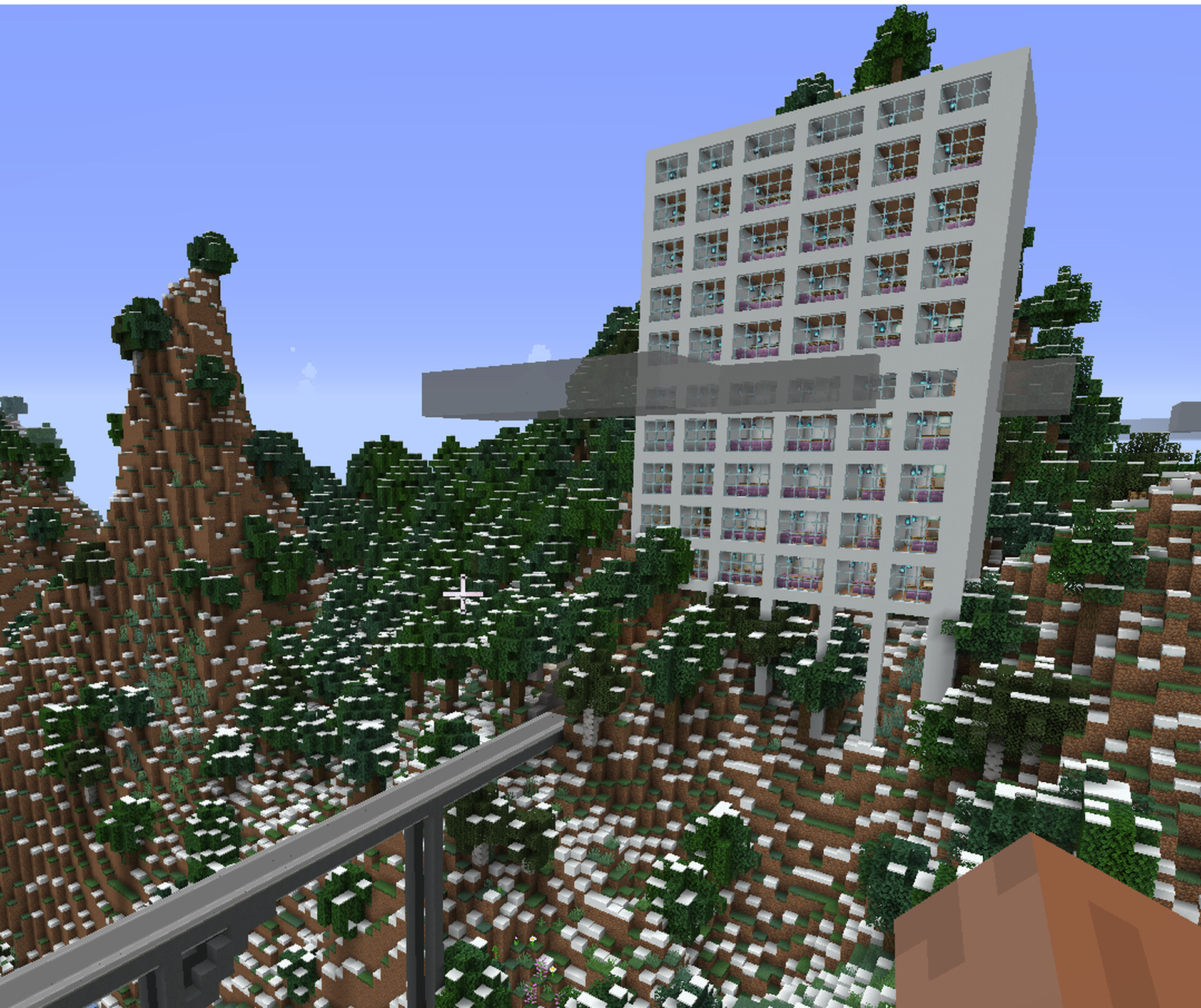 Snowy hotel Minecraft Map