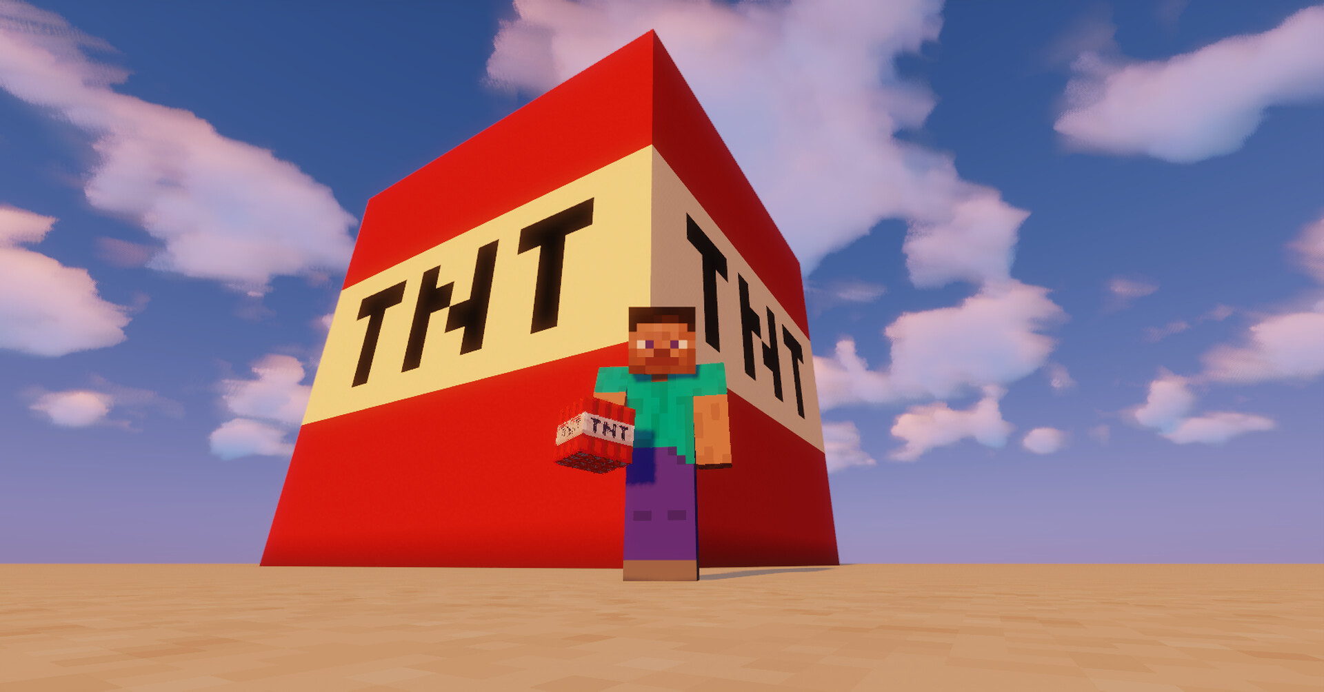 Giant TNT Minecraft Map