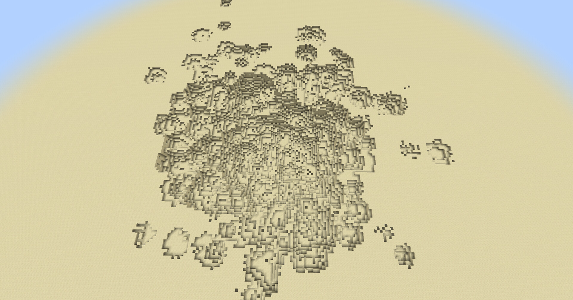 Giant TNT Minecraft Map