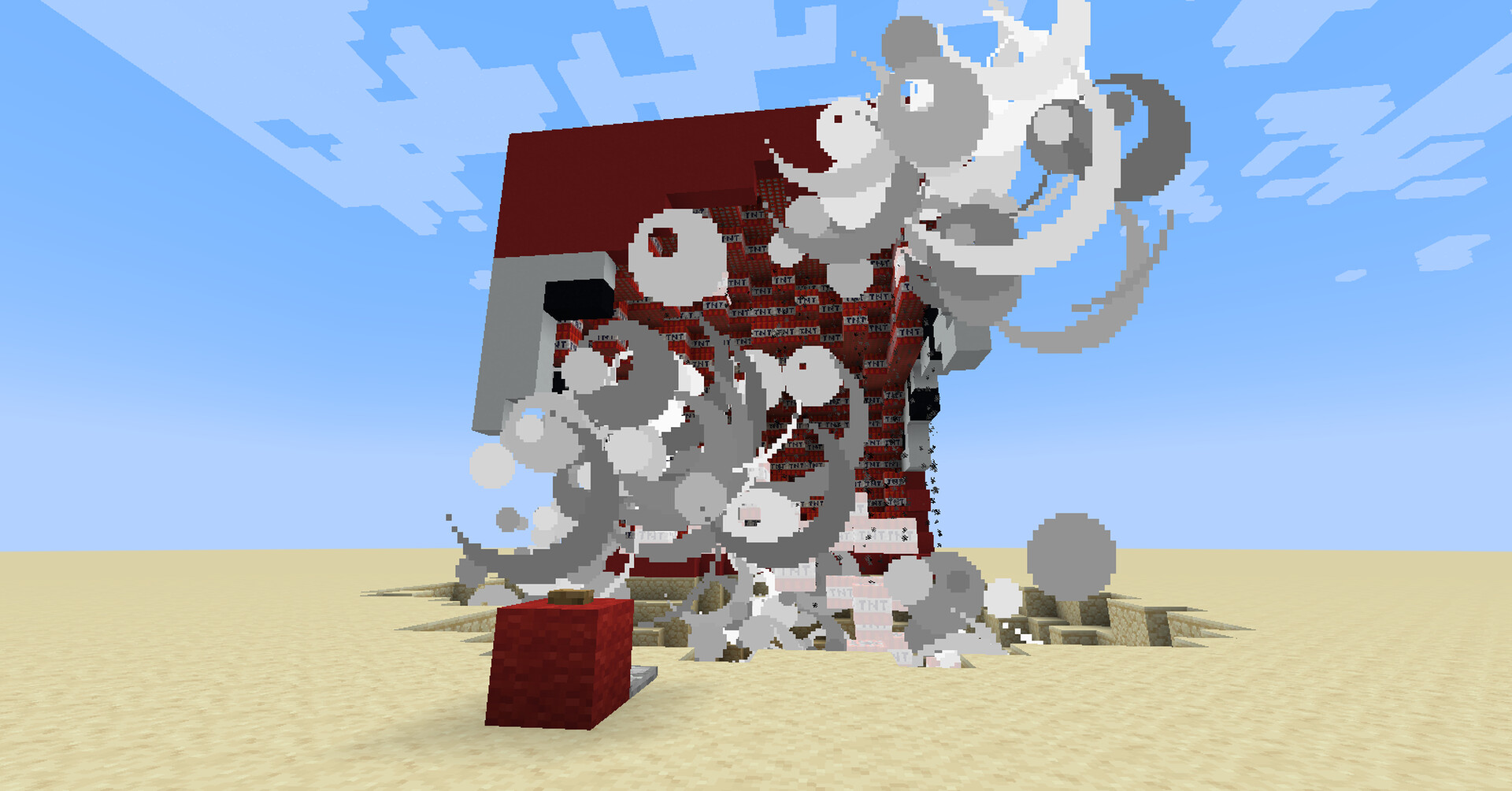 Giant TNT Minecraft Map