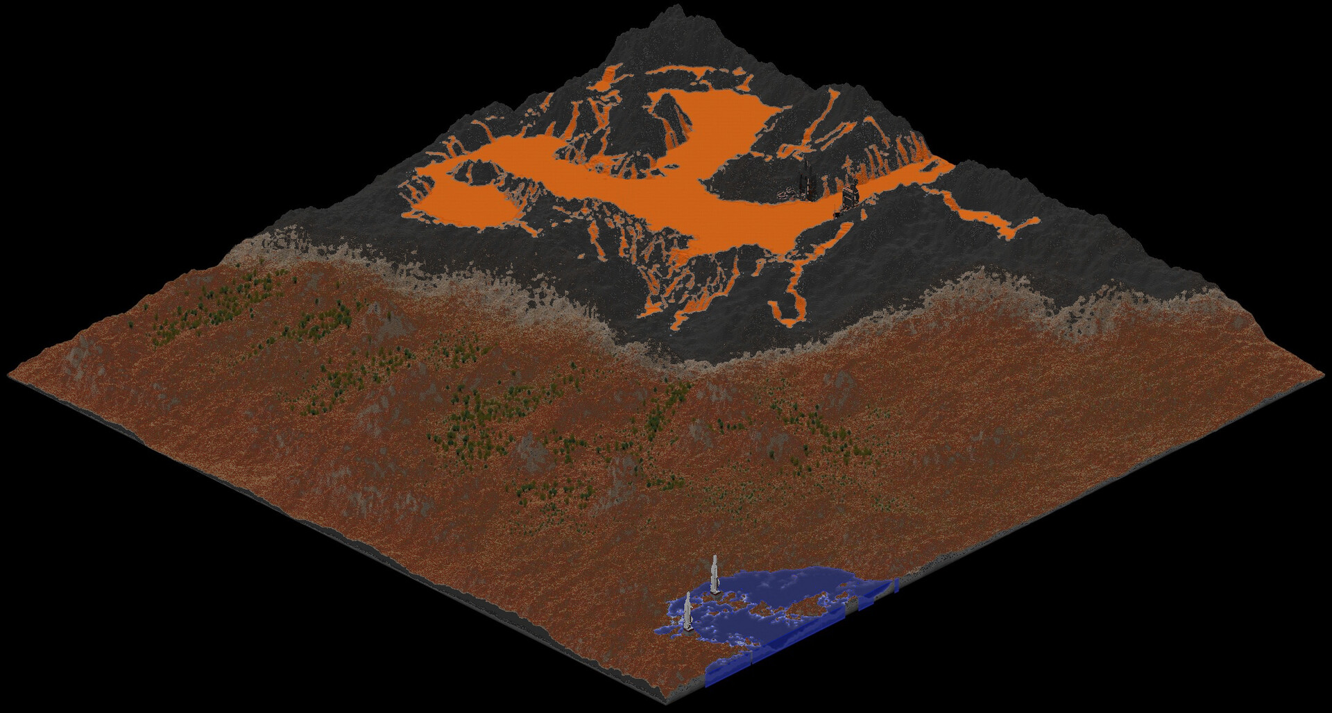 [RIFLOR-1] Trinary Star System Exoplanet Exploration (1.12.2) Minecraft Map