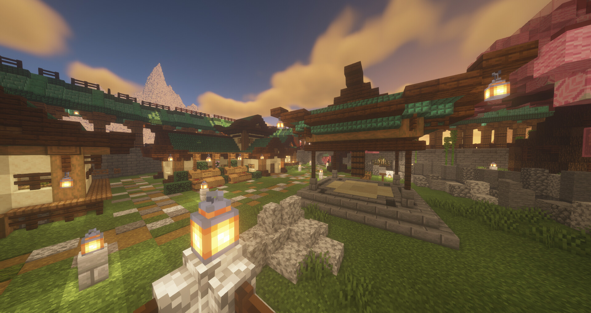 Massive Japanese Island Minecraft Map