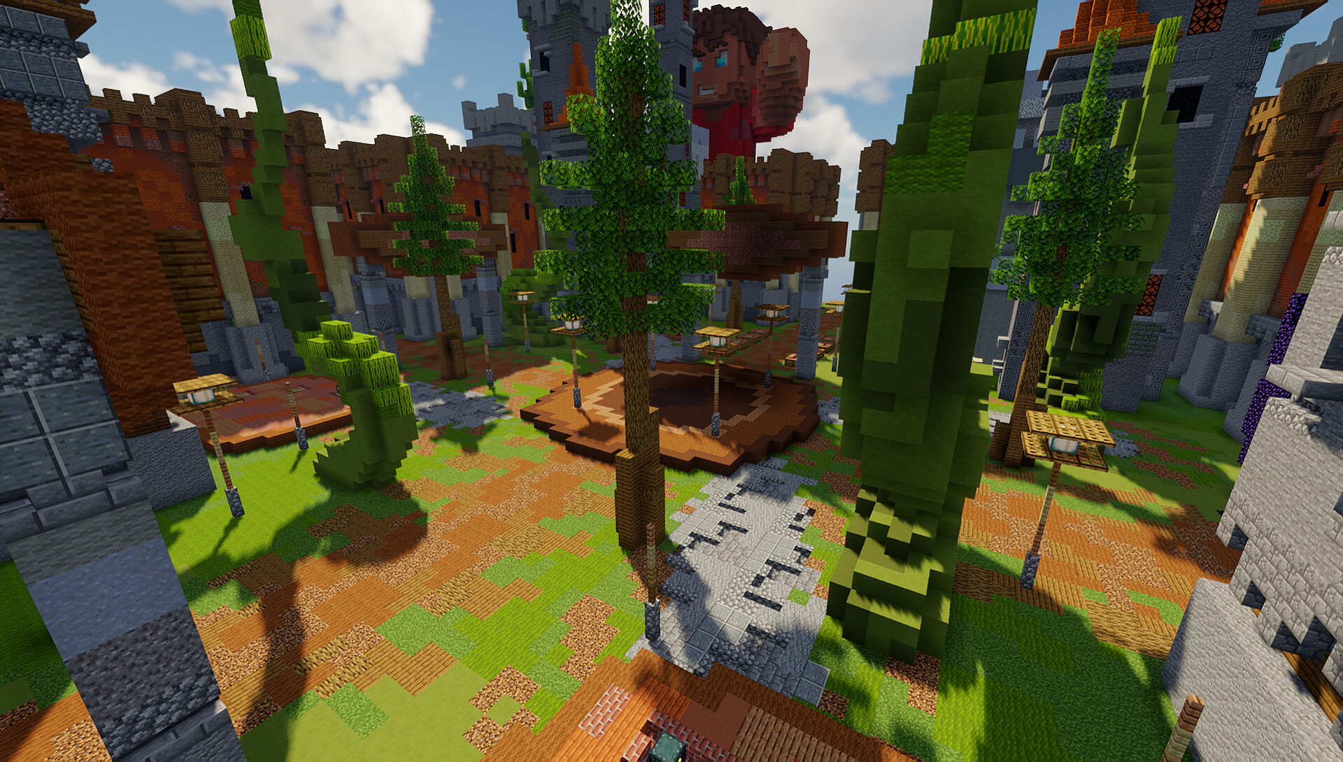 Castle spawn HFC/KitMap Minecraft Map