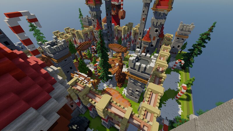 Castle spawn HFC/KitMap Minecraft Map