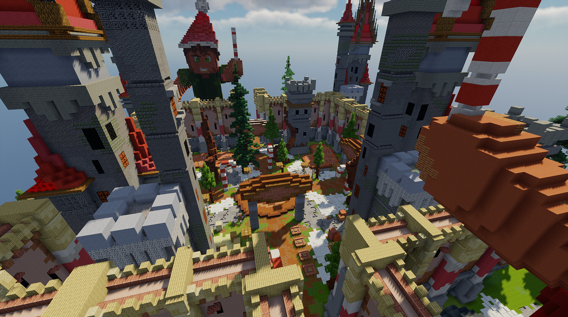 Castle spawn HFC/KitMap Minecraft Map