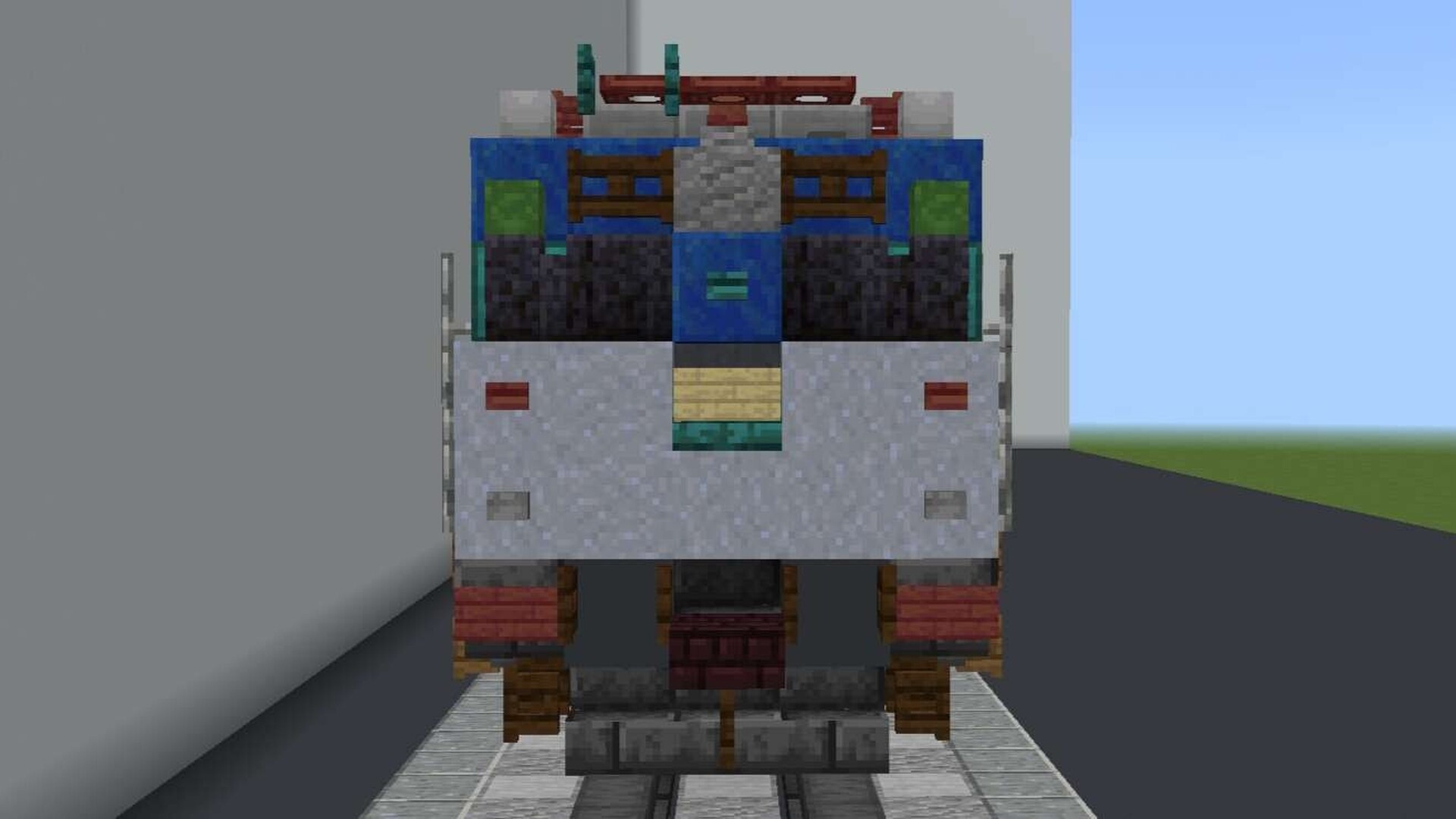 Minecraft Amtrak EMD AEM-7 Electric Lokomotive Minecraft Map