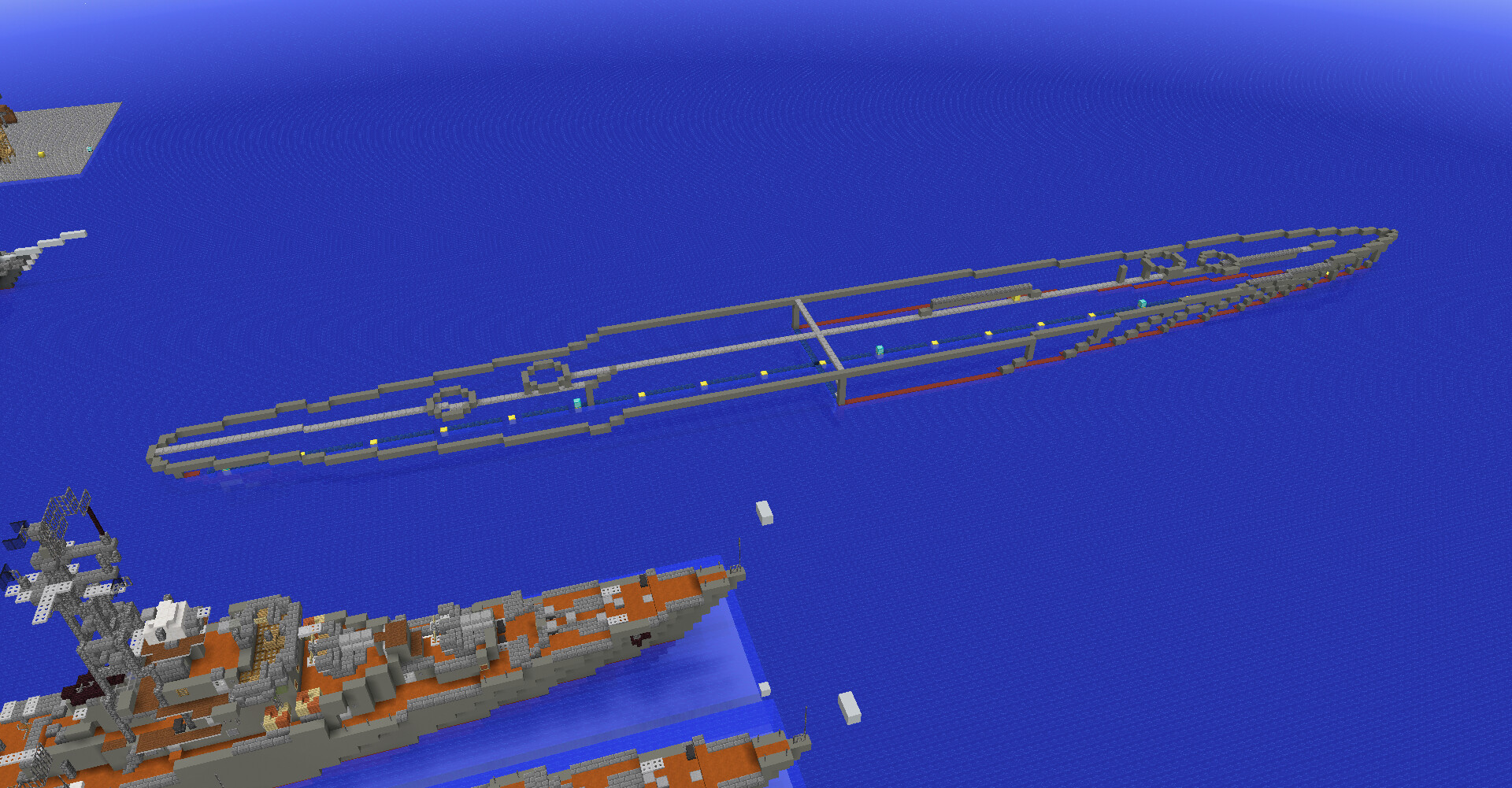 cruiser 68bis Sverdlov class Minecraft Map