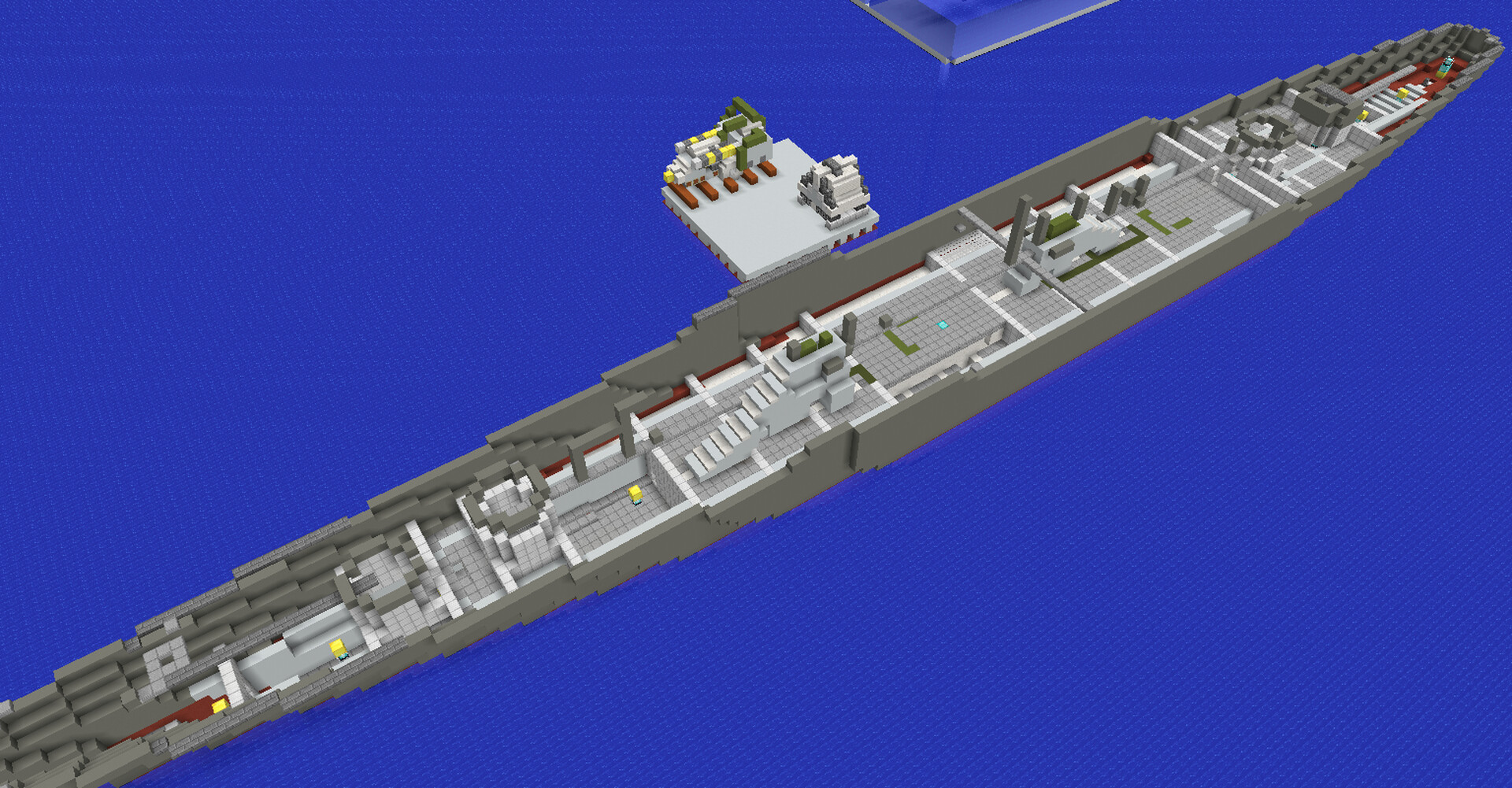 cruiser 68bis Sverdlov class Minecraft Map