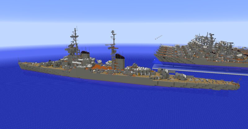 cruiser 68bis Sverdlov class Minecraft Map