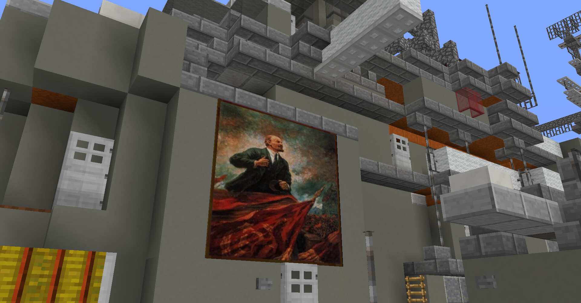 cruiser 68bis Sverdlov class Minecraft Map