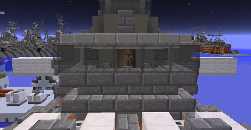 cruiser 68bis Sverdlov class Minecraft Map