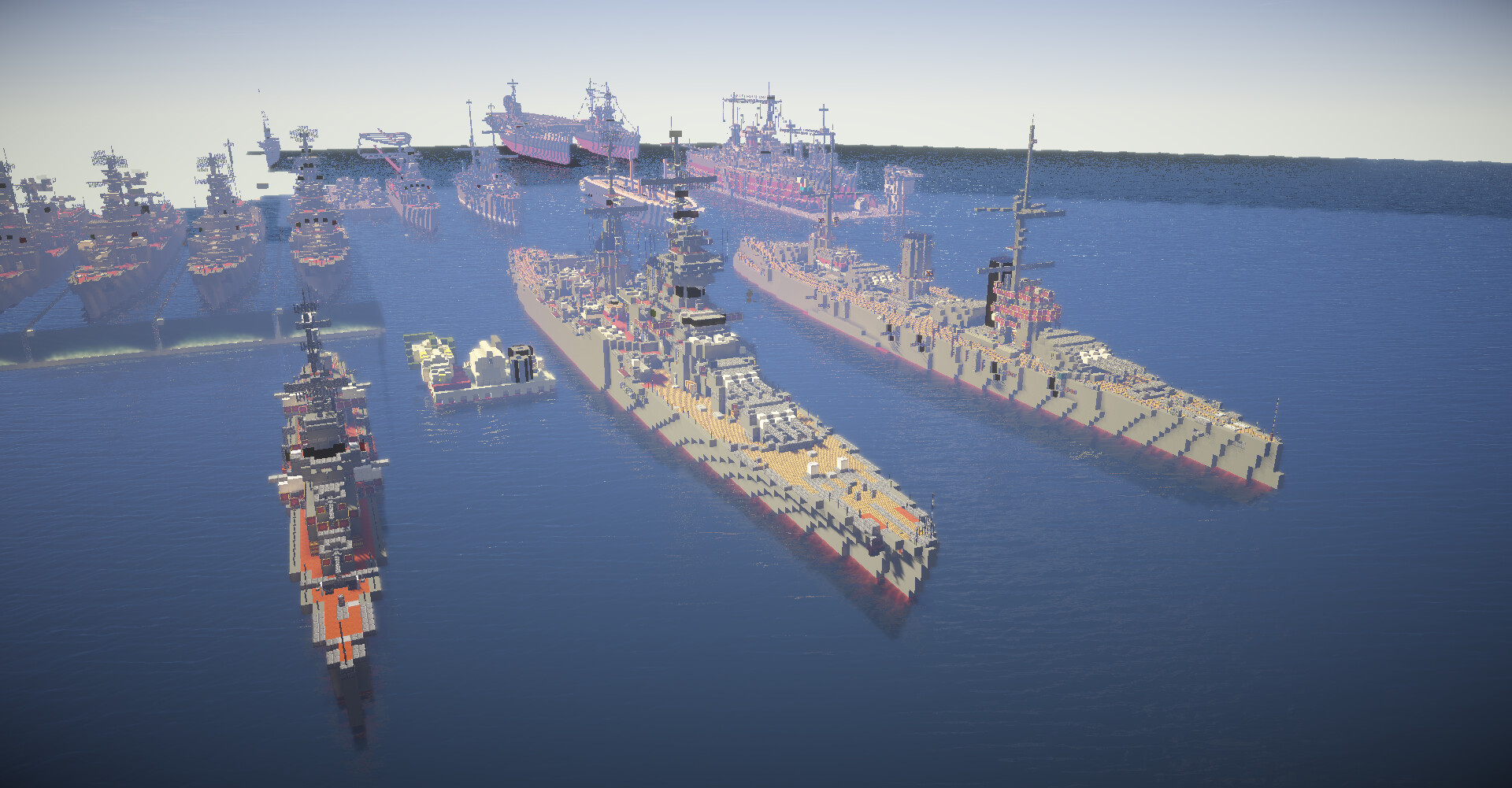 cruiser 68bis Sverdlov class Minecraft Map