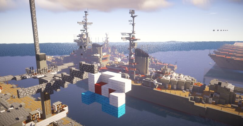 cruiser 68bis Sverdlov class Minecraft Map