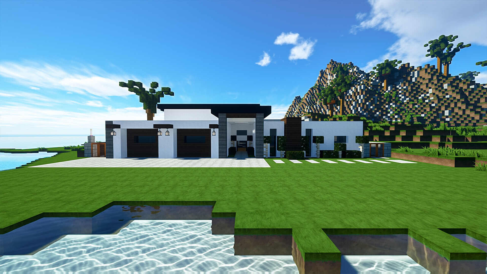 Modern Private Island Minecraft Map