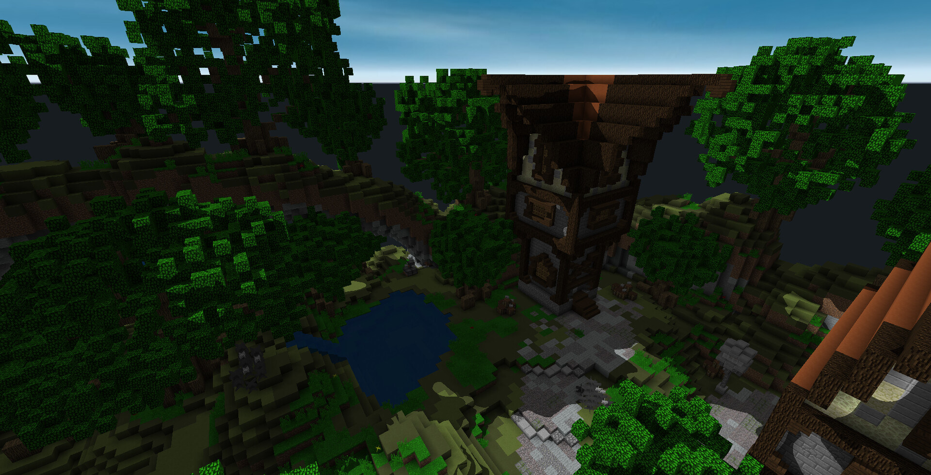 HUB LOBBY MEDIEVAL Minecraft Map